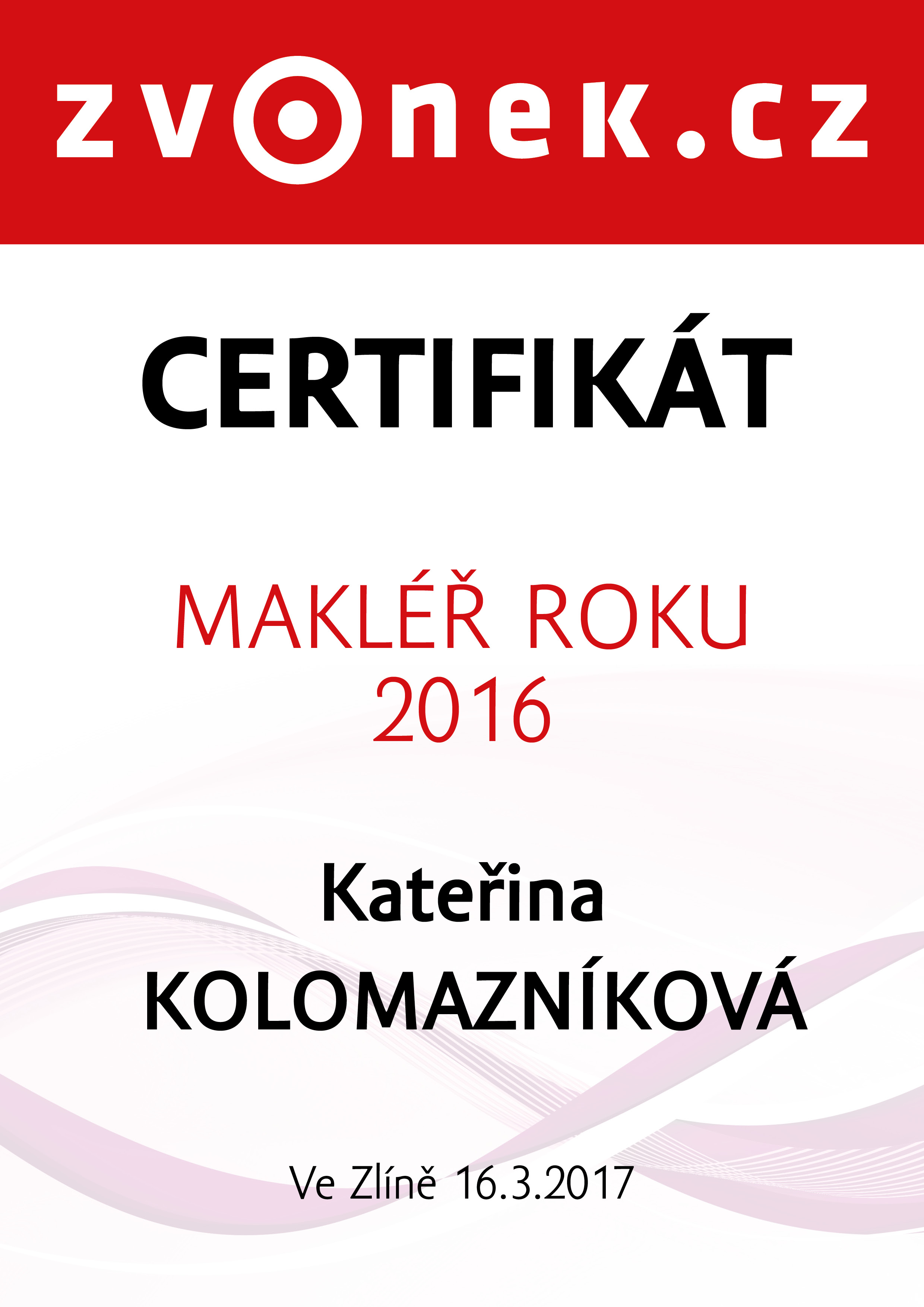 Kateřina Kolomazníková | Zvonek.cz